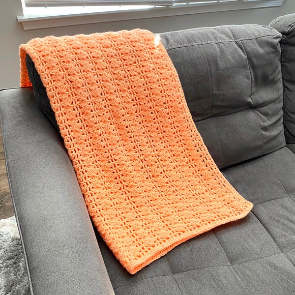 Orange Afghan - Etsy