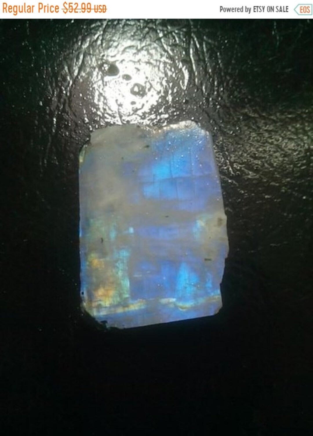 Rainbow Moonstone Rough Slab - Etsy