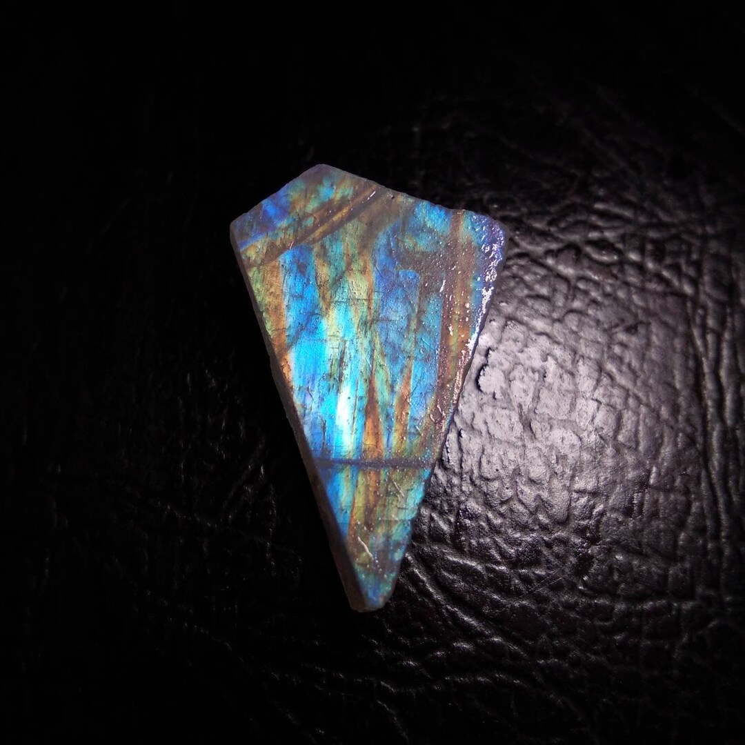 Raw Moonstone Slab, Rare Flashy Raw Rainbow Moonstone Slab Moonstone ...