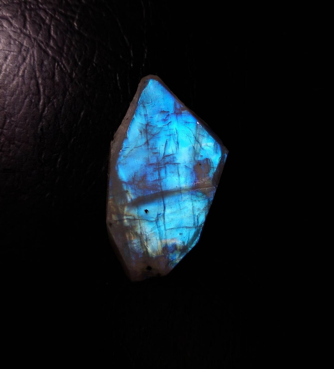 Raw Moonstone Slab, Top Rare Flashy Raw Rainbow Moonstone Slab, High ...