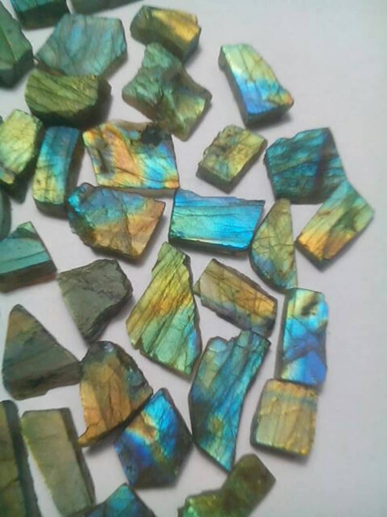 Labradorite Rough Slab's Raw Labradorite Labradorite - Etsy