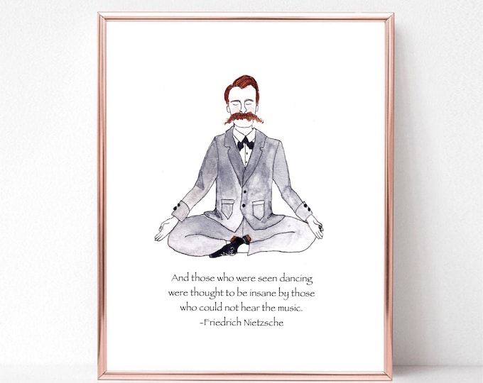 Nietzsche Birthday Card - Philosophy - Funny - Eternal Return - Etsy UK