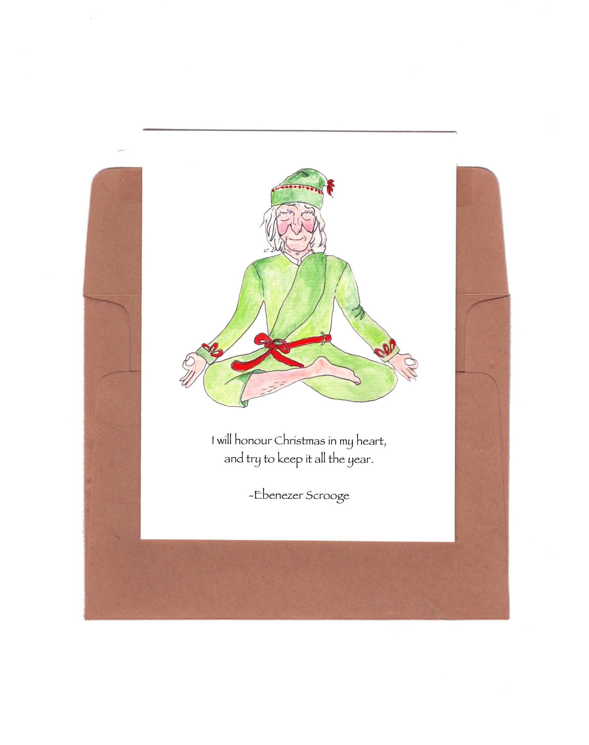 Scrooge Christmas Card, A Christmas Carol, Christmas Card Scrooge ...