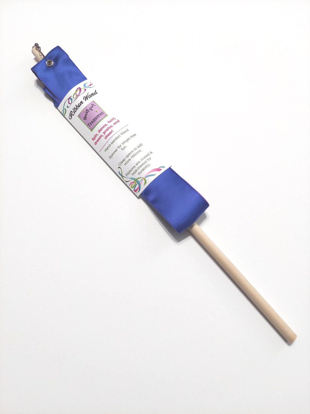 PRAISE RIBBON DANCERS 6' Satin Ribbon on 16" Long Extra Wide Handle ...