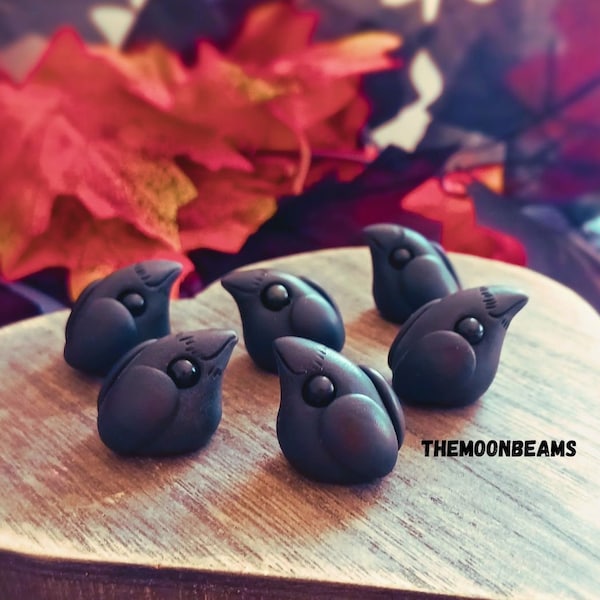 Miniature Crow - Etsy