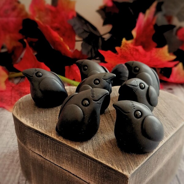 Miniature Crow - Etsy