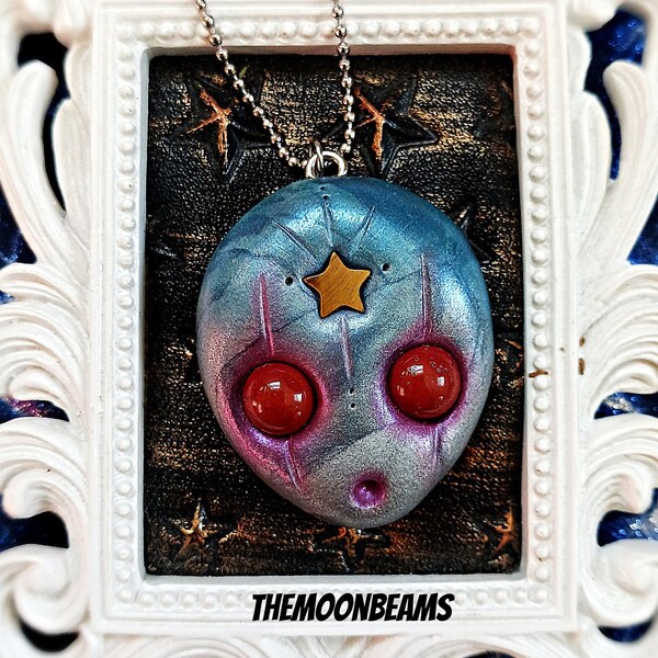 Alien Necklace - Etsy UK