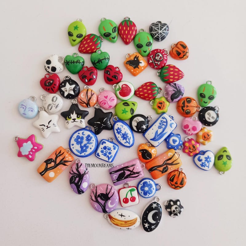 Air Dry Clay Charms - Etsy