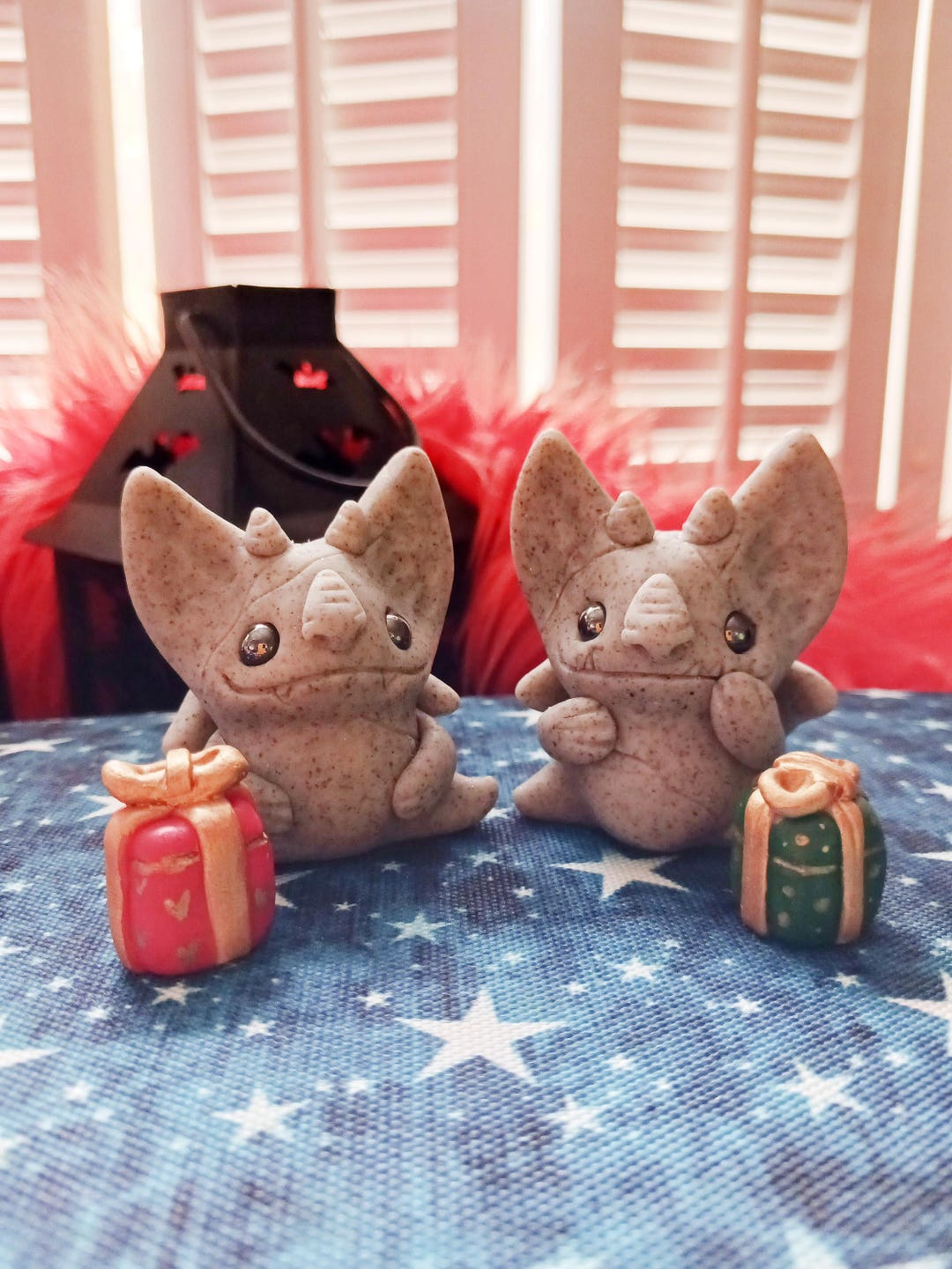 Gargoyle Figurine for Christmas Decor Spooky Christmas Decor Gift for ...