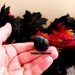 SINGLE Crow Crow Miniature Figurine Decor-chubby Crow-polymer Clay ...