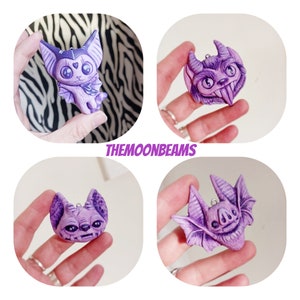 Pink Krampus Pendant Necklace Pastel Goth Pink Gargoyle Kawaii Jewelry ...