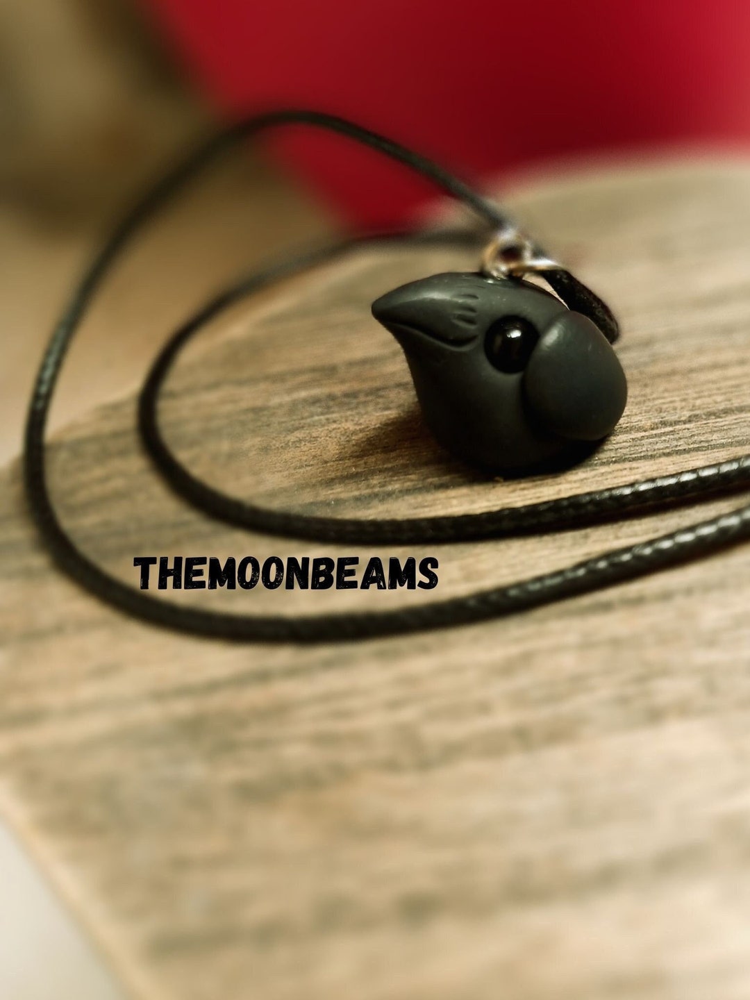 Chubby Crow Charm-crow Charm-crow Pendant-polymer Clay Charm-crow ...