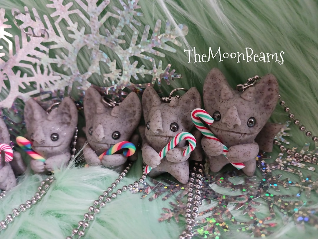 Gargoyles Pendants-christmas Jewelry-gargoyle Pendant-candy Cane Charm ...