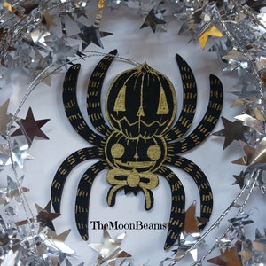 Handpainted Wooden Jack O Lantern Spider Christmas Tree - Etsy