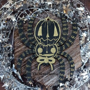 Handpainted Wooden Jack O Lantern Spider Christmas Tree - Etsy