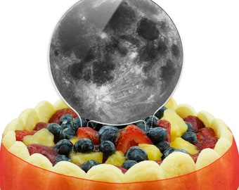 Moon cake toppermoon wedding cake toppermoon cake topper