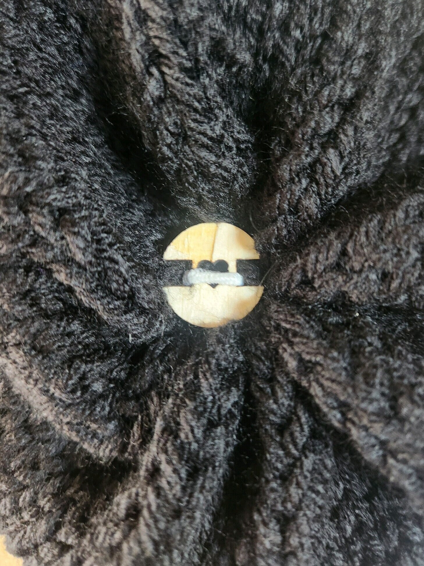 Basswood Pom Pom Button - Etsy