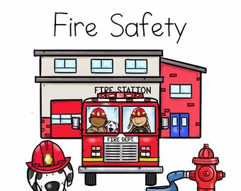 Fire Safety Unit Study Bundle Firefighter Study Fall - Etsy