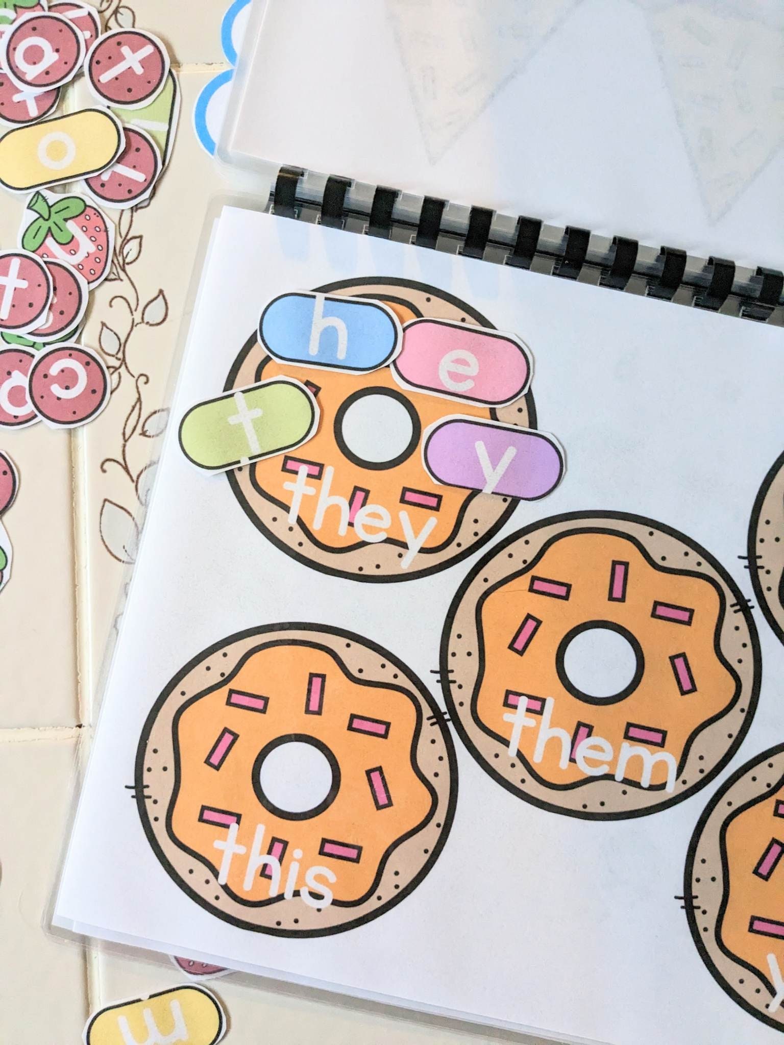 GROWING BUNDLE Spelling Phonics Practice Book Busy Binder Activities ...