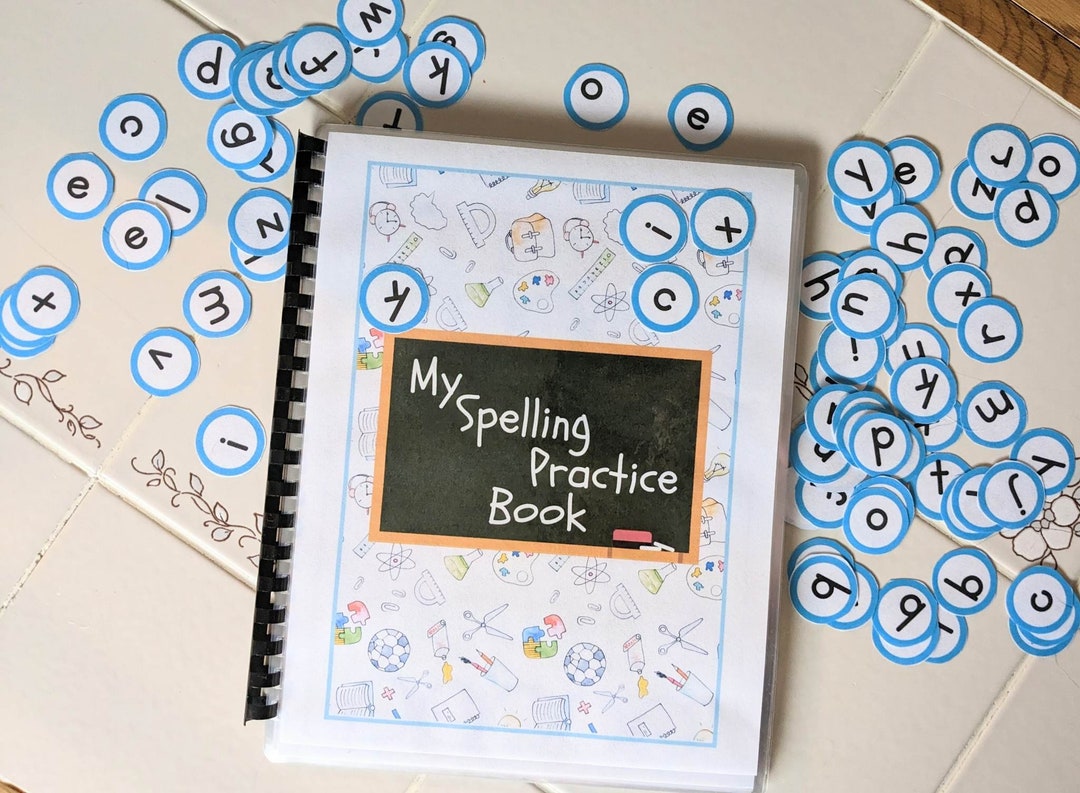 GROWING BUNDLE Spelling Phonics Practice Book Busy Binder Activities ...