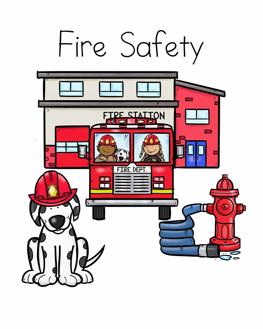 Fire Prevention and Safety Early Learning Activities and Booklet ...