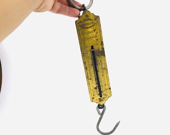 Antique Spring Balance Scales - Etsy