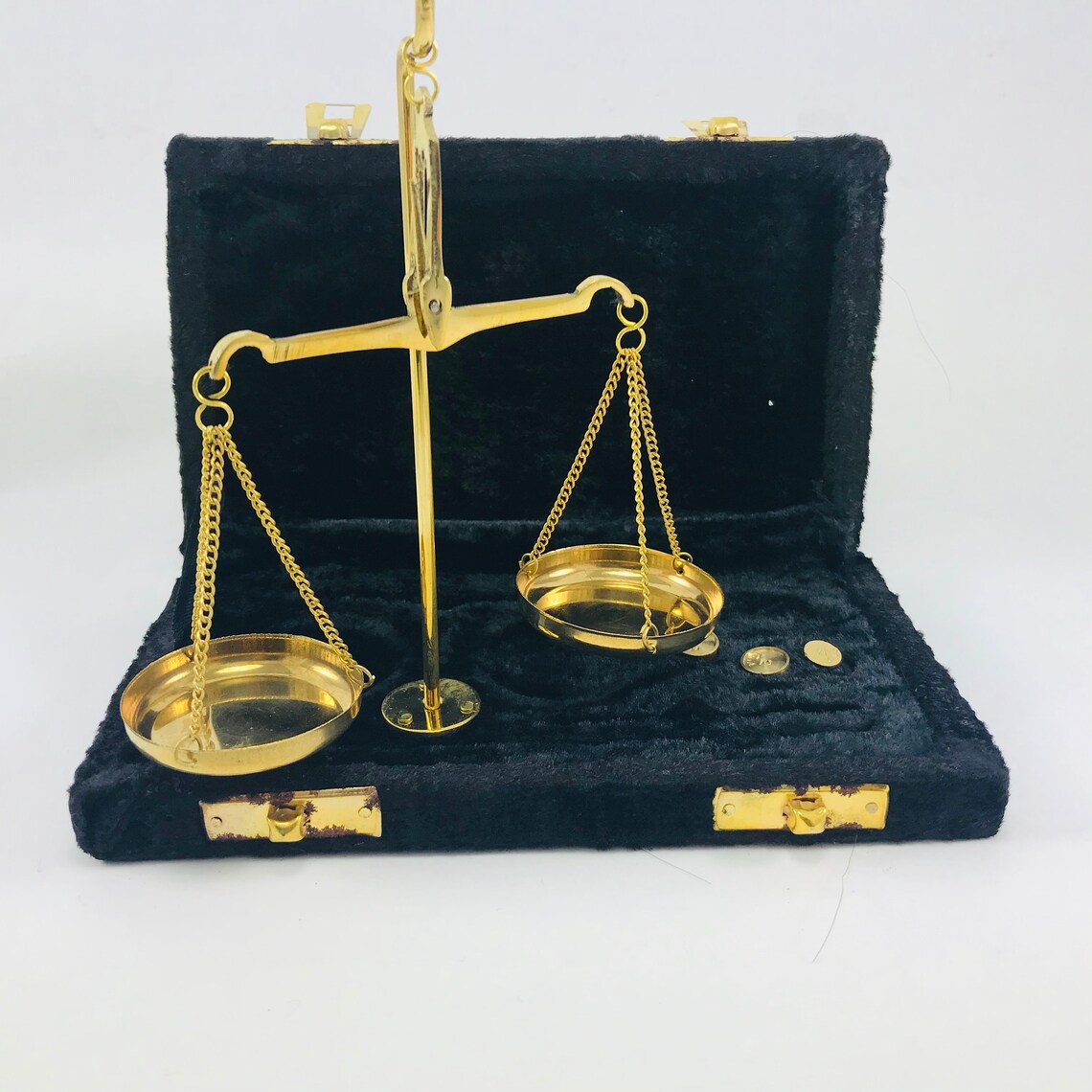 Scales of Justice Scale Balance Velvet Box Lawyer Office | Etsy