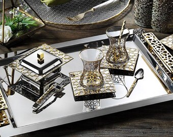 Turkish Tea Set - Etsy