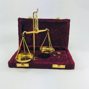 Scale Balance , Scales of Justice , Velvet Box , Lawyer Office Decor ...