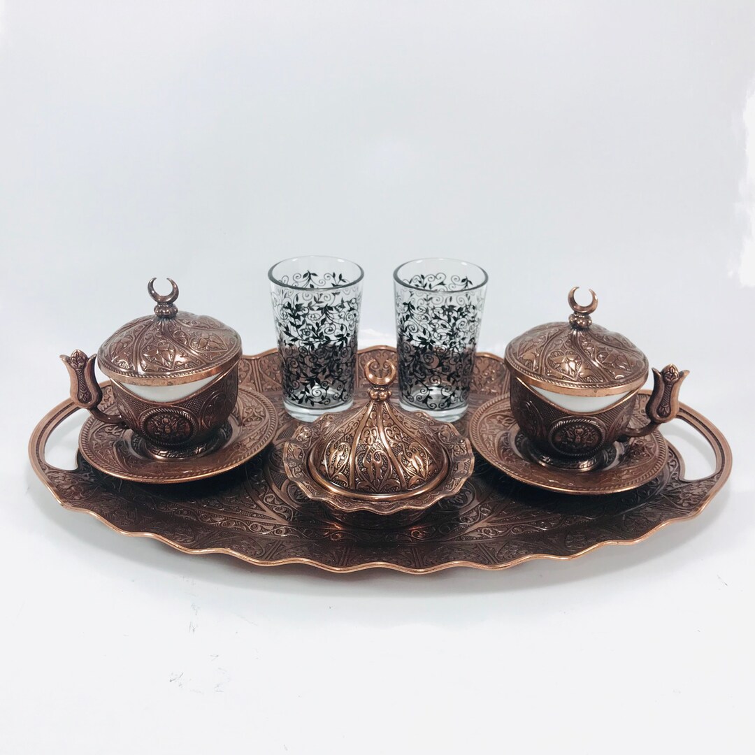 Turkish Coffee Cup Set, Coffee Mug, Ottoman Greek Arabic Coffee Set ...