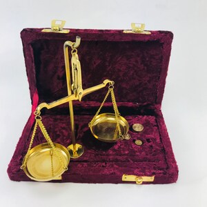 Scale Balance , Scales of Justice , Velvet Box , Lawyer Office Decor ...