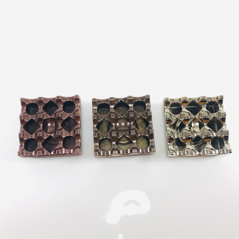 Ashtray Metal Ashtray Square Grid Cigar Ashtray Vintage - Etsy