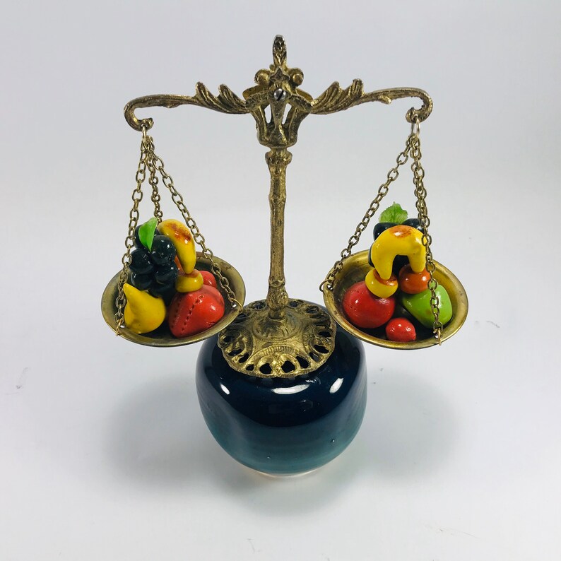 Kitchen Balance Scale Decorative Brass Scale Kitchen Scale | Etsy