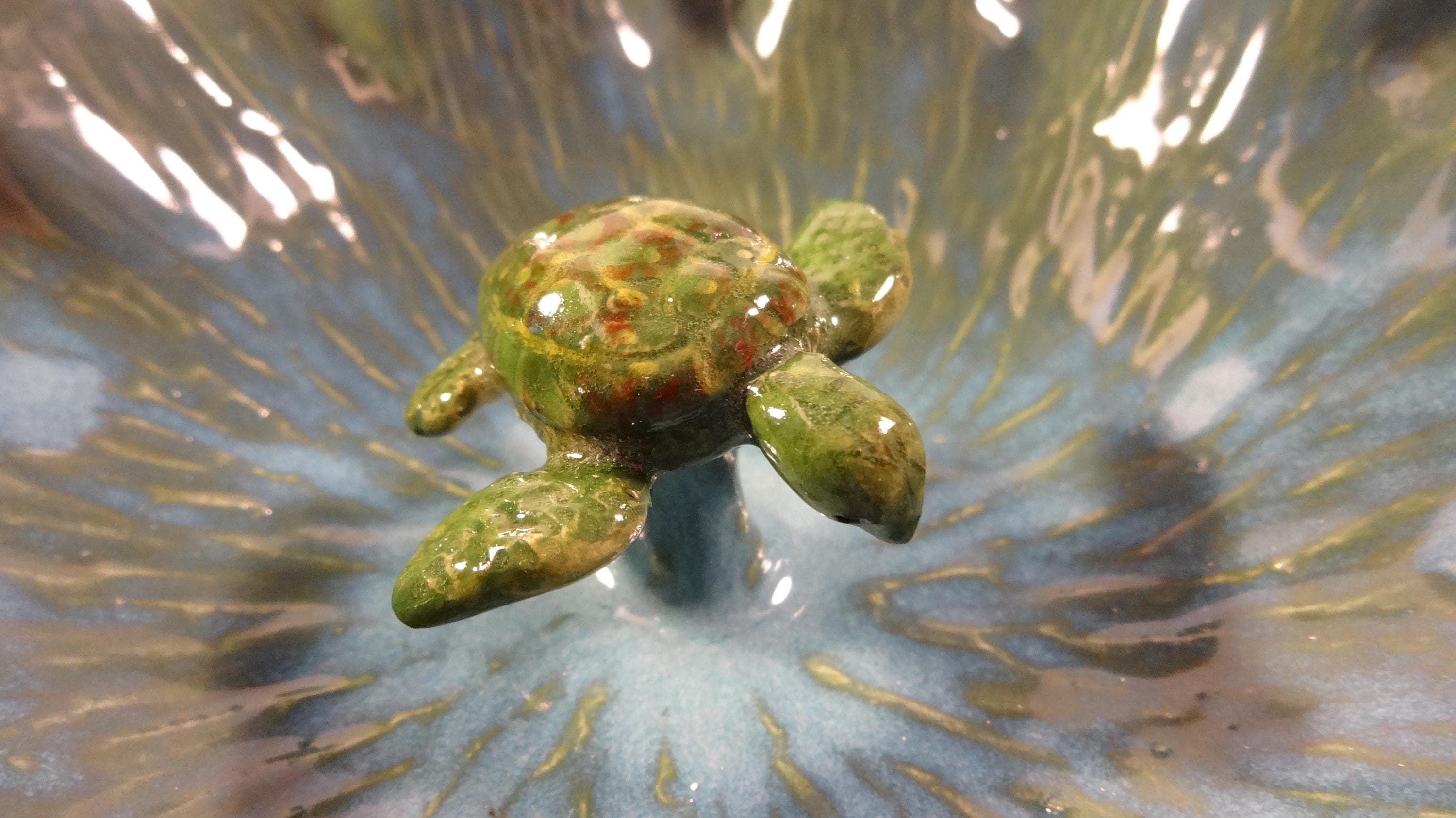 Turtle Bowl, Original Ceramic Pottery, Ooak Porcelain Art, - Etsy