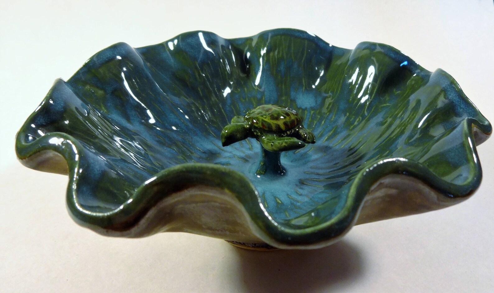 Turtle Bowl, Original Ceramic Pottery, Ooak Porcelain Art, - Etsy