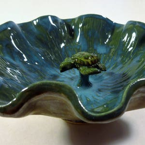 Turtle Bowl, Original Ceramic Pottery, Ooak Porcelain Art, - Etsy
