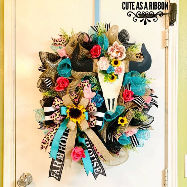 Western Wreath - Etsy