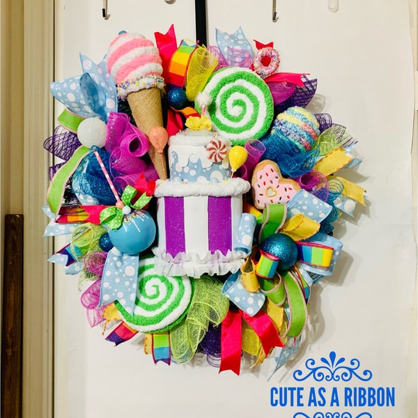 Birthday Wreath - Etsy