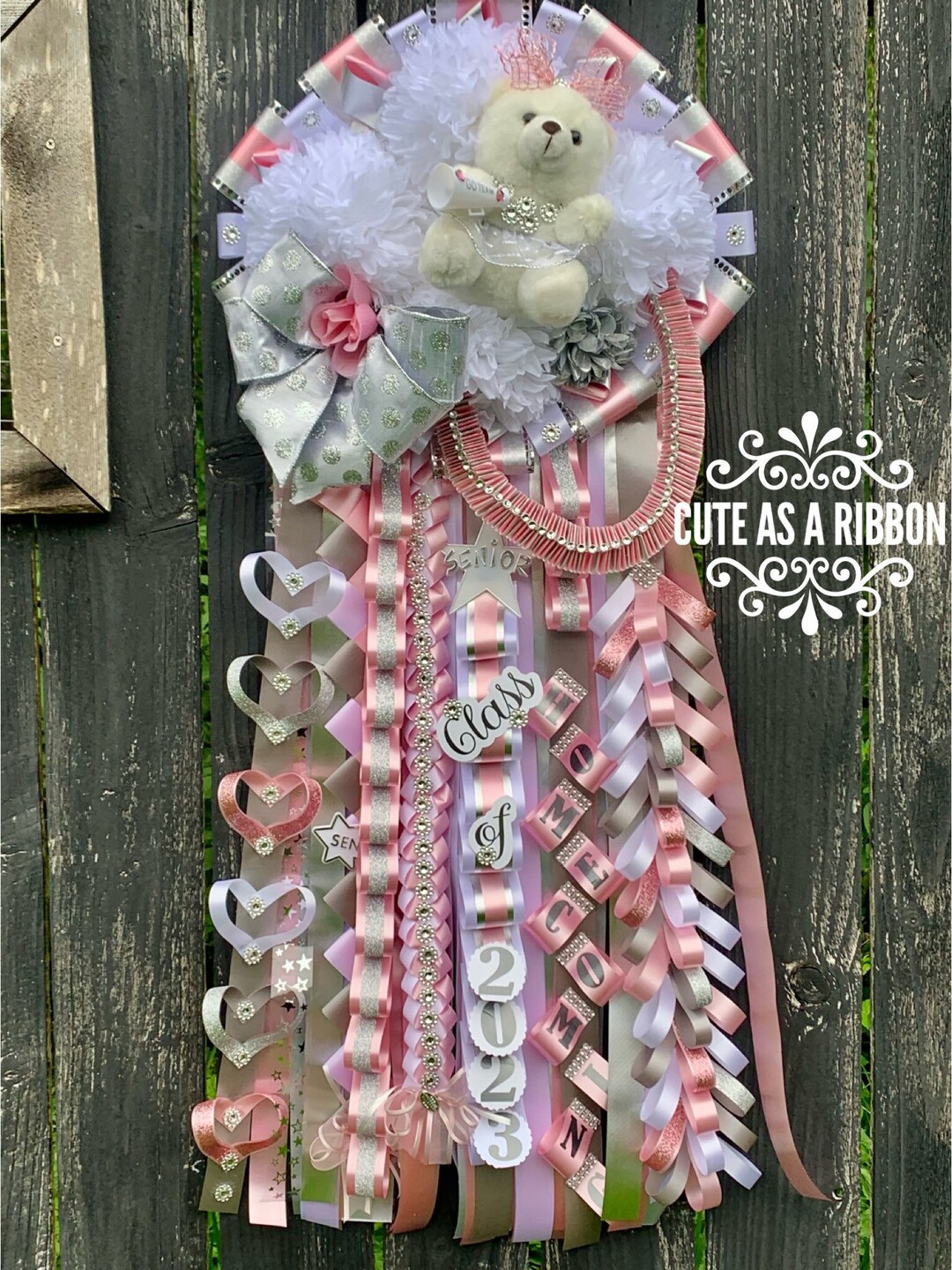 Homecoming Mum, Senior Mum, Quad Homecoming Mum - Etsy