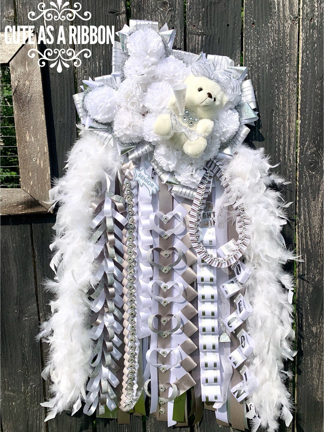 Texas Shape Homecoming Mum, Custom Mega Texas Mum, Senior Homecoming ...