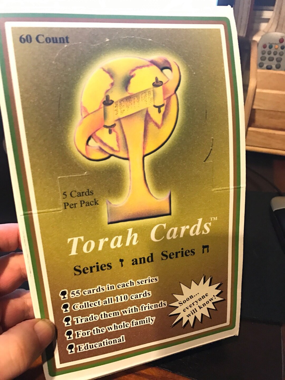 Box of Torah Cards Series Zayin and Ches - Etsy