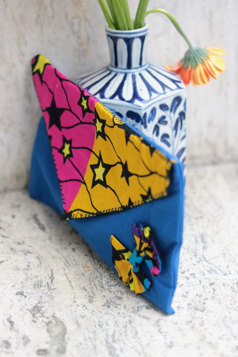 African Print Clutch Purses wallets From Different African Fabric With ...