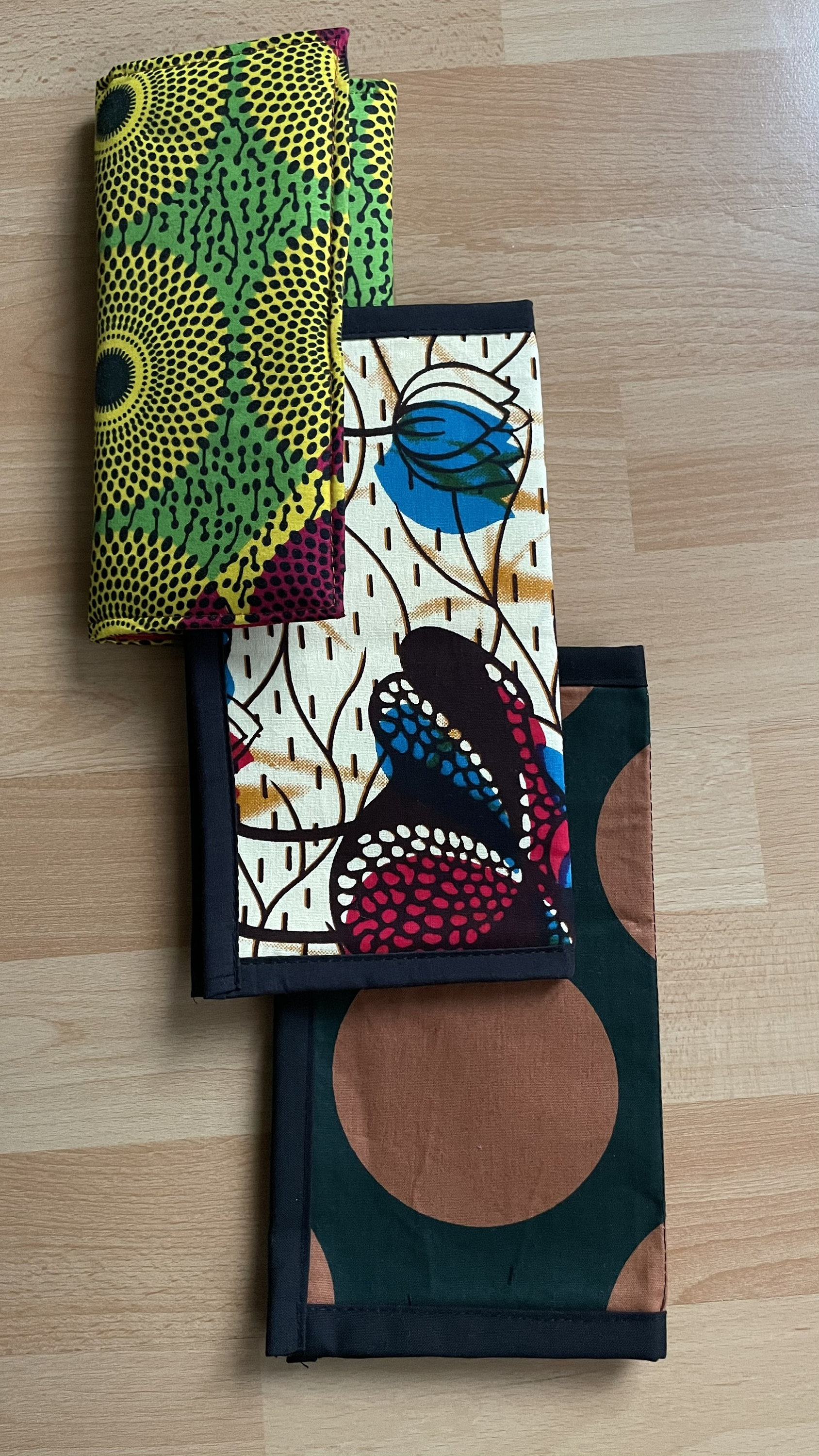 African Print Clutch Purses wallets From Different African Fabric With ...