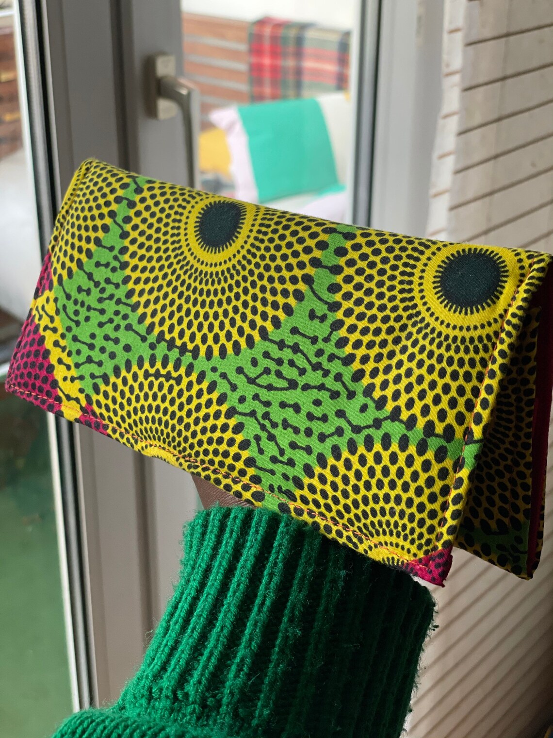 African Print Clutch Purses wallets From Different African Fabric With ...