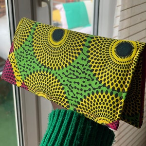 African Print Clutch| Purses |wallets From Different African Fabric ...