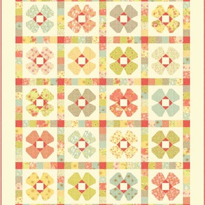 Dutch Rose PDF Quilt Pattern - Etsy