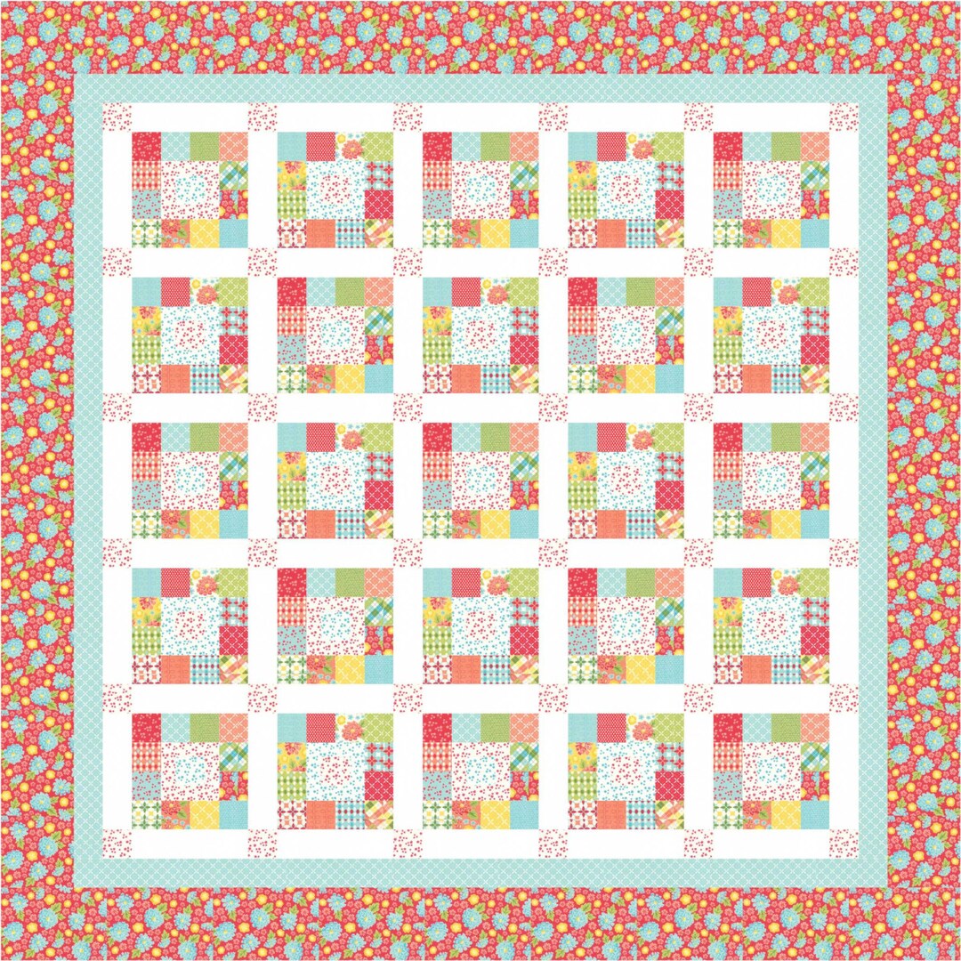 Simply Summer PDF Quilt Pattern - Etsy