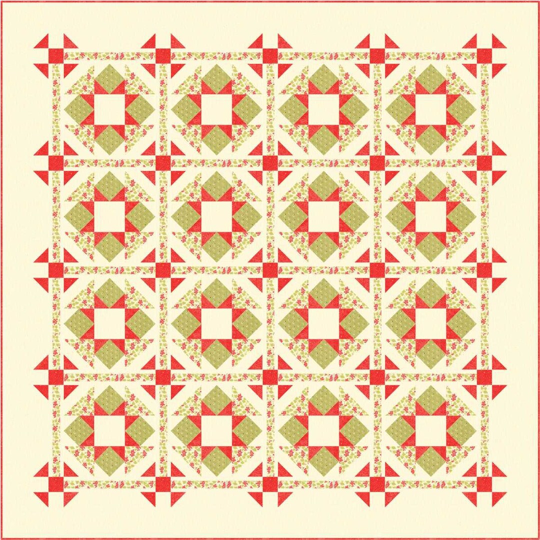 Merry PDF Quilt Pattern - Etsy