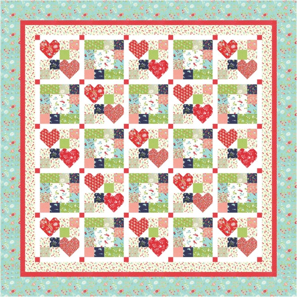 Heart Quilt Kit - Etsy
