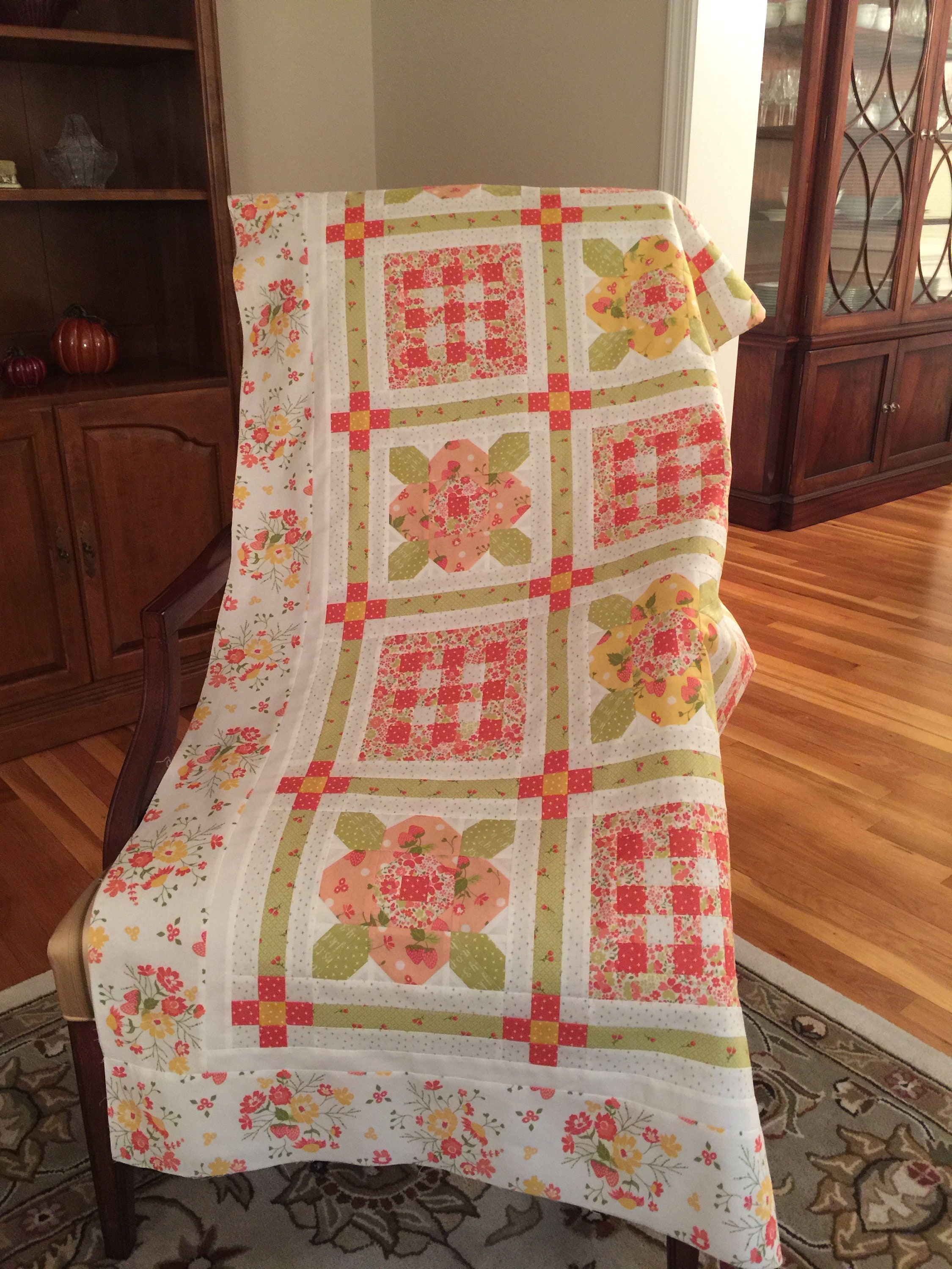Patches and Posies PDF Quilt Pattern - Etsy